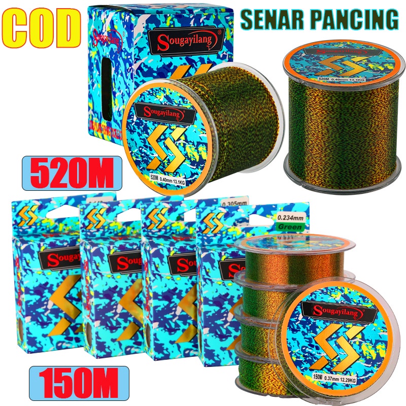 Jual Sougayilang 150M 520M nilon senar pancing 1.79-16.3KG pancing ...
