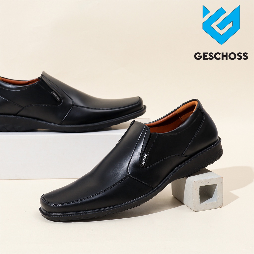 Jual GESCHOSS BIG SIZE 39-45 Sepatu Pantofel Formal Pria Kualitas ...