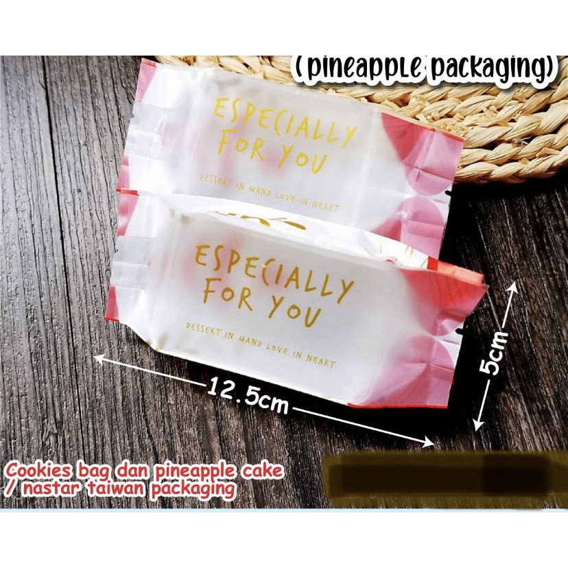 Jual Pastik Nastar Taiwan 5x12.5 cm - 10 pc / (2) packaging tempat ...