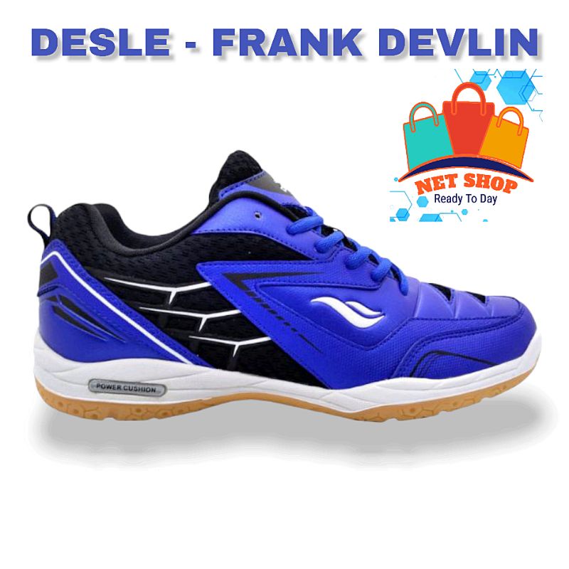 Jual Sepatu Badminton DESLE FRANK DEVLIN Sepatu Bulutangkis | Shopee ...
