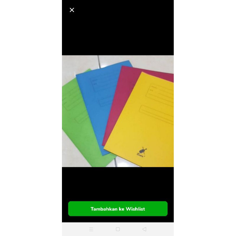 Jual stopmap/ map kertas biola 1 dus | Shopee Indonesia