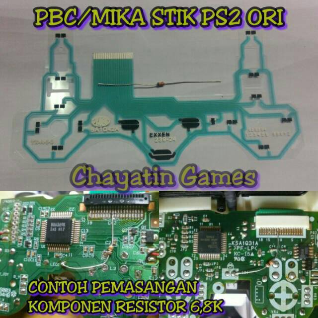 Jual PCB STIK PS2 ORI MESIN BELAH BIRU (No. 08) | Shopee Indonesia