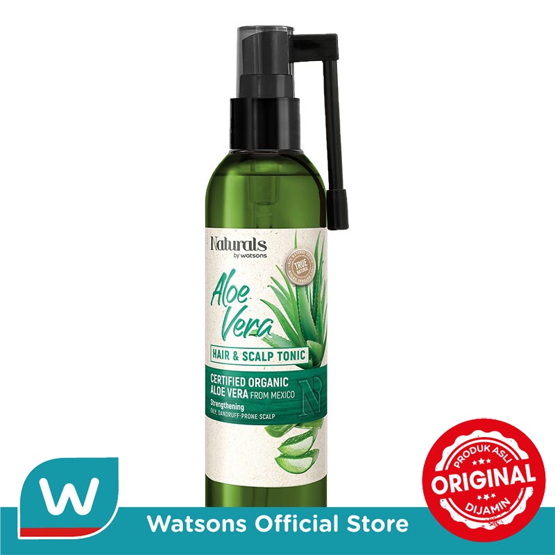 Jual Watsons Aloe Vera Hair & Scalp Tonic 120ml | Shopee Indonesia