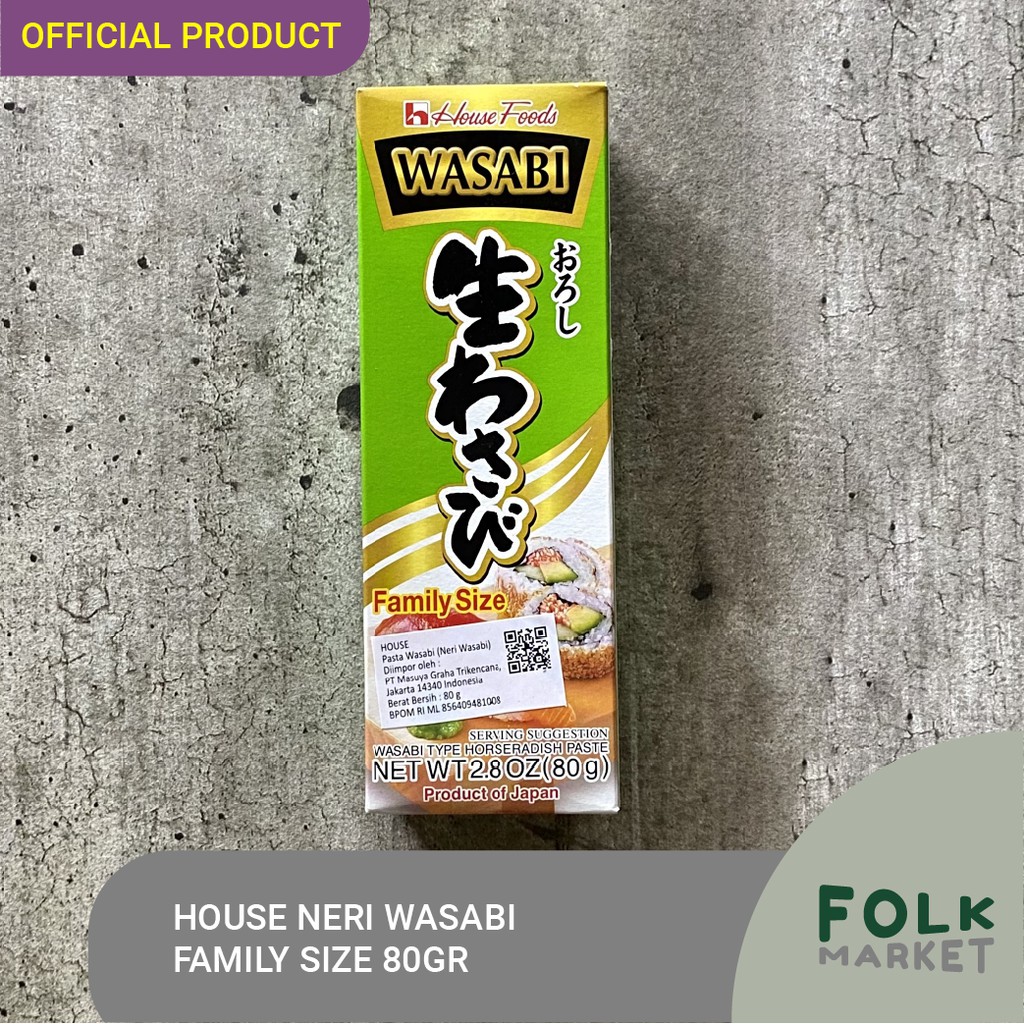 Jual HOUSE Neri Wasabi Family Size 80 gr / 43 gr | Shopee Indonesia