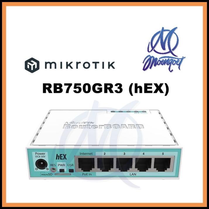 Jual Mikrotik Rb750Gr3 Hex Rb750G R3 Rb 750G | Shopee Indonesia