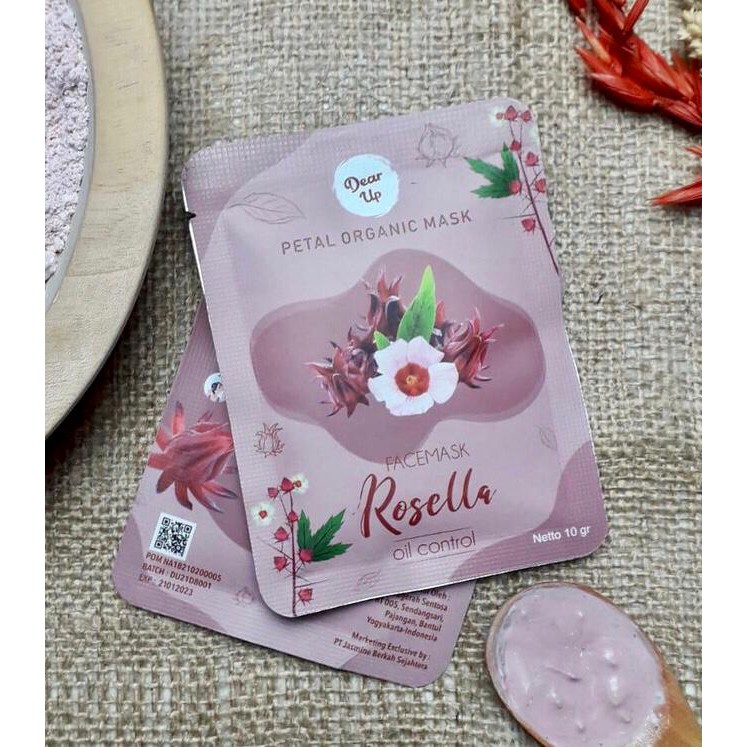Jual DEAR UP PETAL ORGANIC MASK BPOM TERTERA DI KEMASAN MASKER ORGANIK PETAL | Shopee Indonesia