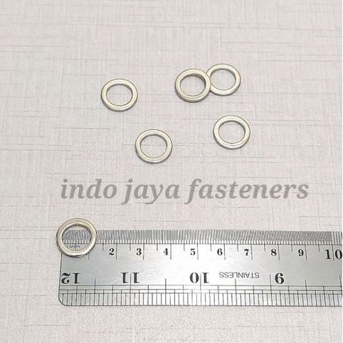 Jual Ring Tembaga Selang Rem Cakram M10 /Poles Nekel (1pcs) | Shopee ...