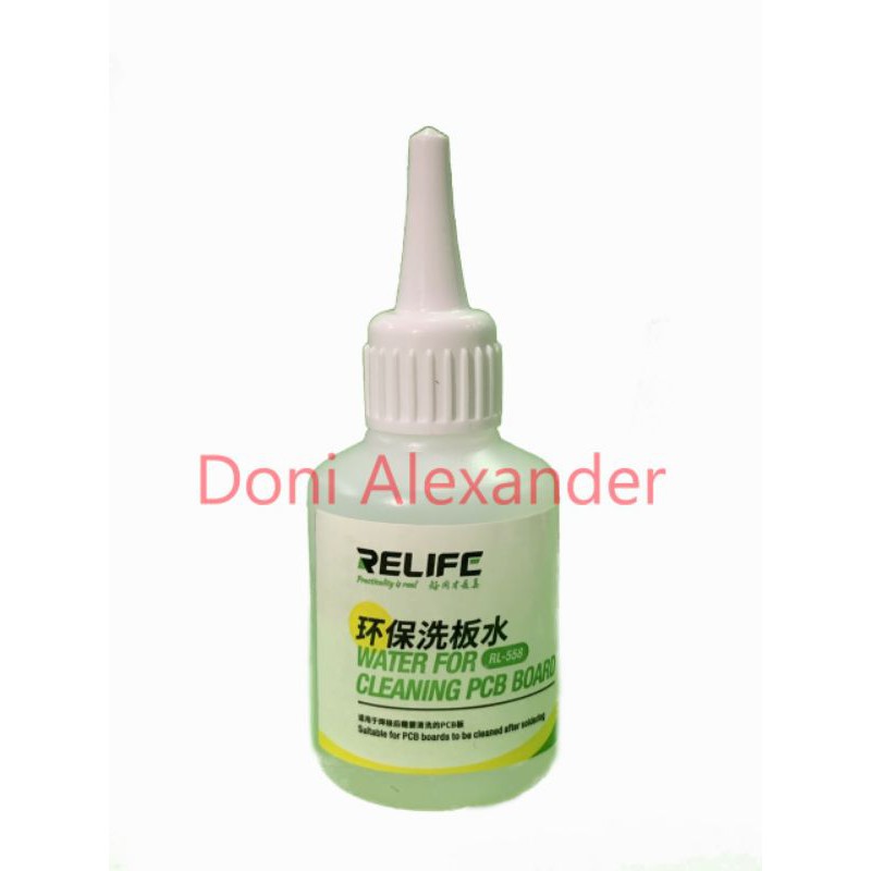 Jual CAIRAN PEMBERSIH PCB RELIFE RL-558 WATER FOR CLEANING PCB BOARD ...