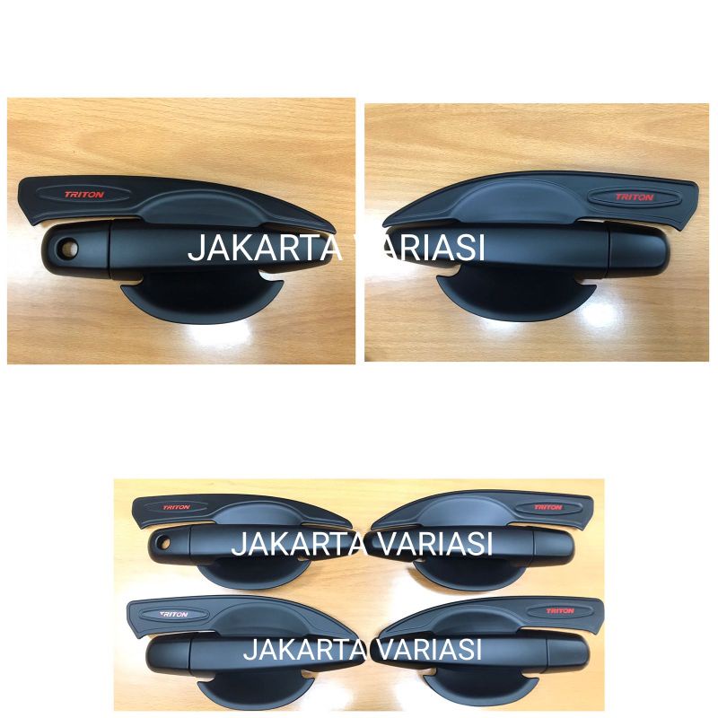 Jual PAKET TRITON HEMAT LENGKAP HANDLE DAN OUTER PREMIUM BLACK DOFF 2016 UP | Shopee Indonesia
