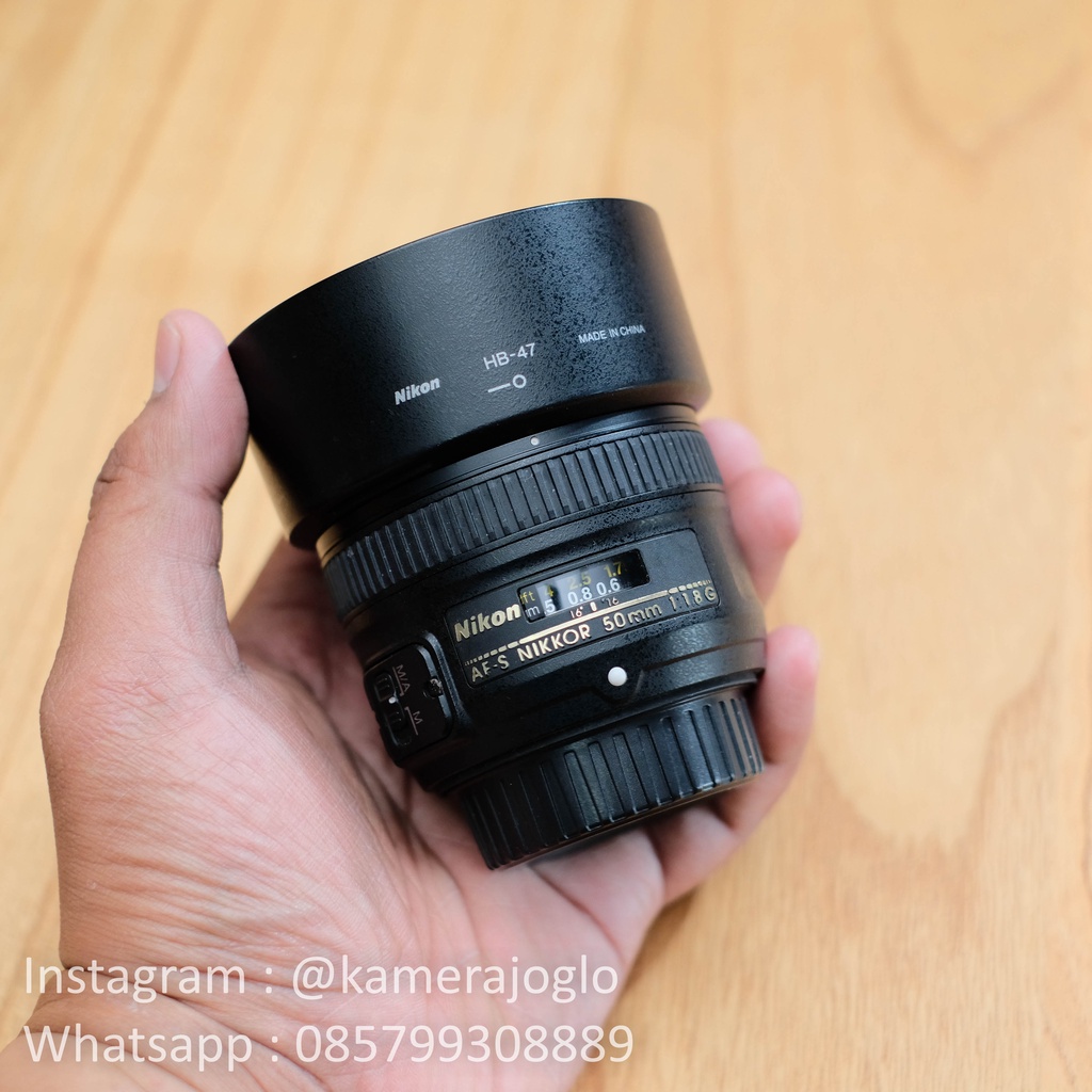 Jual Nikon 50mm f1.8 AFS Nikkor AFS 50mm f1.8 | Shopee Indonesia