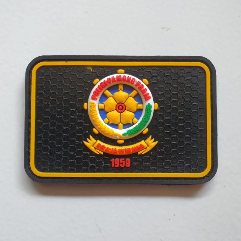 Jual patch rubber logo POL PP - SATPOL PP - POLISI PAMONG PRAJA ...