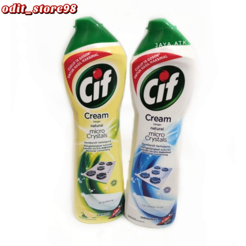 Jual Krim pembersih peralatan stainless dapur toilet kran serbaguna cif ...