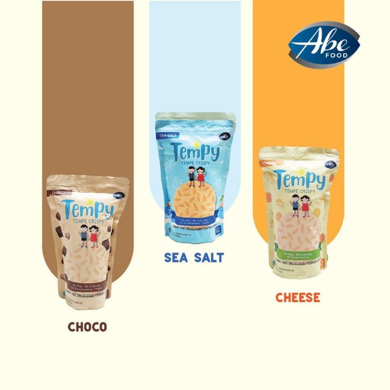 Jual ABE Food Tempy Crispy Snack 70g | Shopee Indonesia