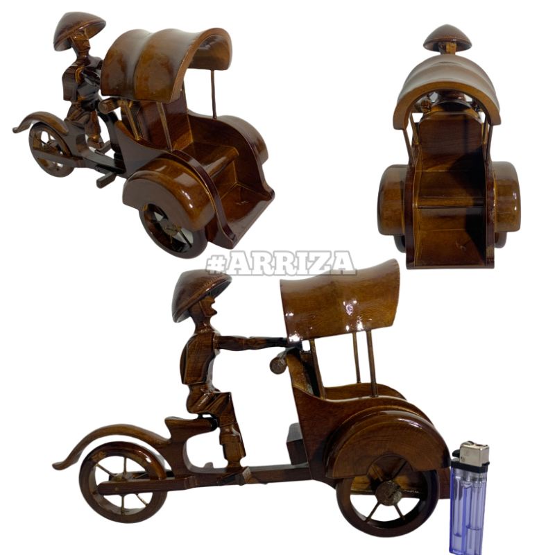Jual Hiasan Miniatur / Pajangan Miniatur / Miniatur Kayu / Pajangan ...