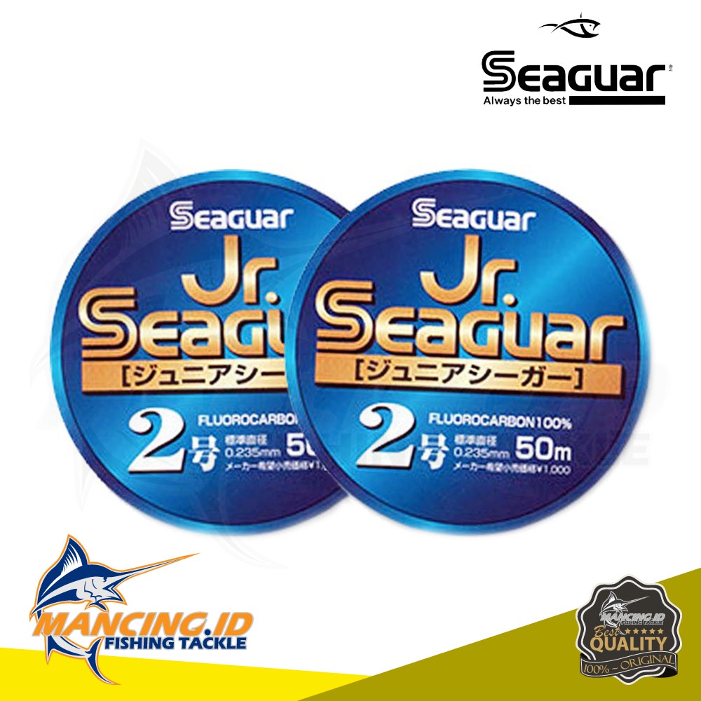 Jual Senar Fluoro carbon Jr. Seaguar Senar Nylon Pancing Kuat Made in Japan | Shopee Indonesia