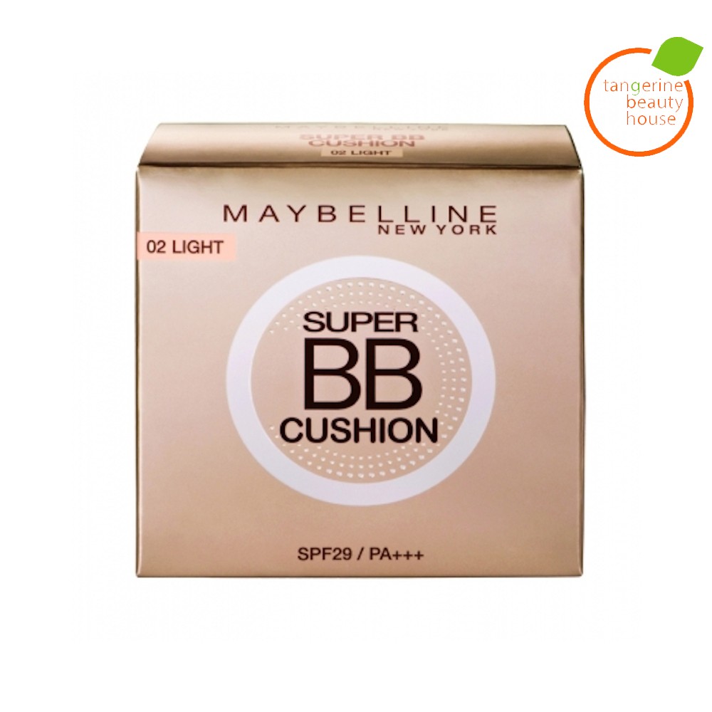 Jual Maybelline Super BB Cushion - Light 100% Original | Shopee Indonesia