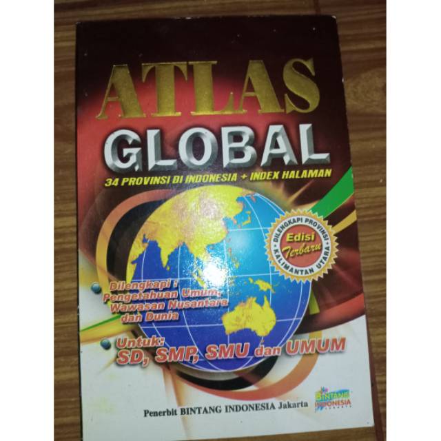 Jual Buku Atlas global ukuran kecil | Shopee Indonesia