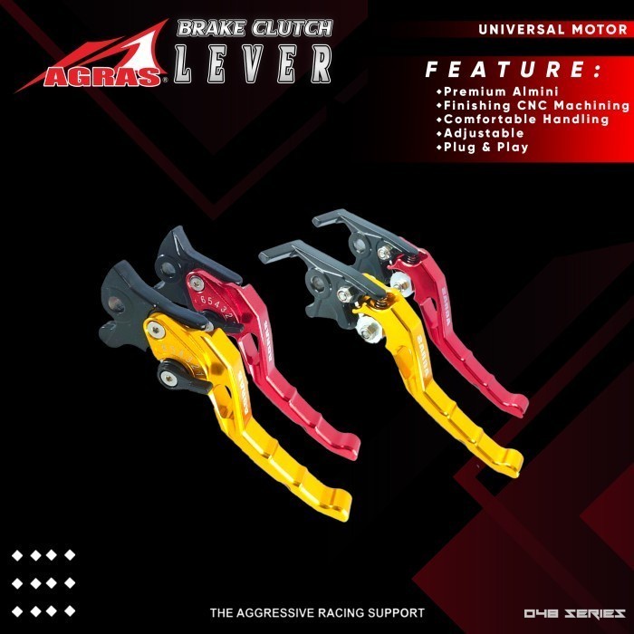 Jual Handle Rem AGRAS CNC Adjustable – Tuas Rem Kanan Kiri Vario 150 ...