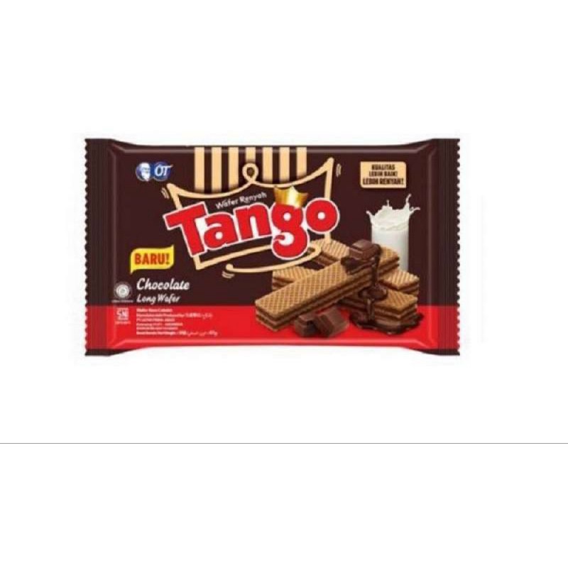 Jual tango wafer rasa coklat 39gr (39gr x 10pcs x pack) | Shopee Indonesia