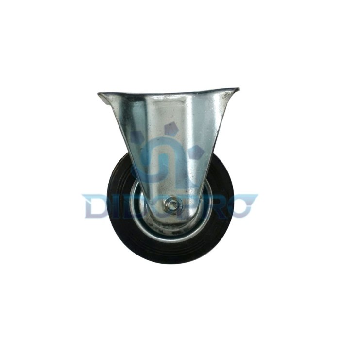 Jual SALE RODA KARET 5" INCH MATI BAN TROLLEY ETALASE HITAM TROLI ...