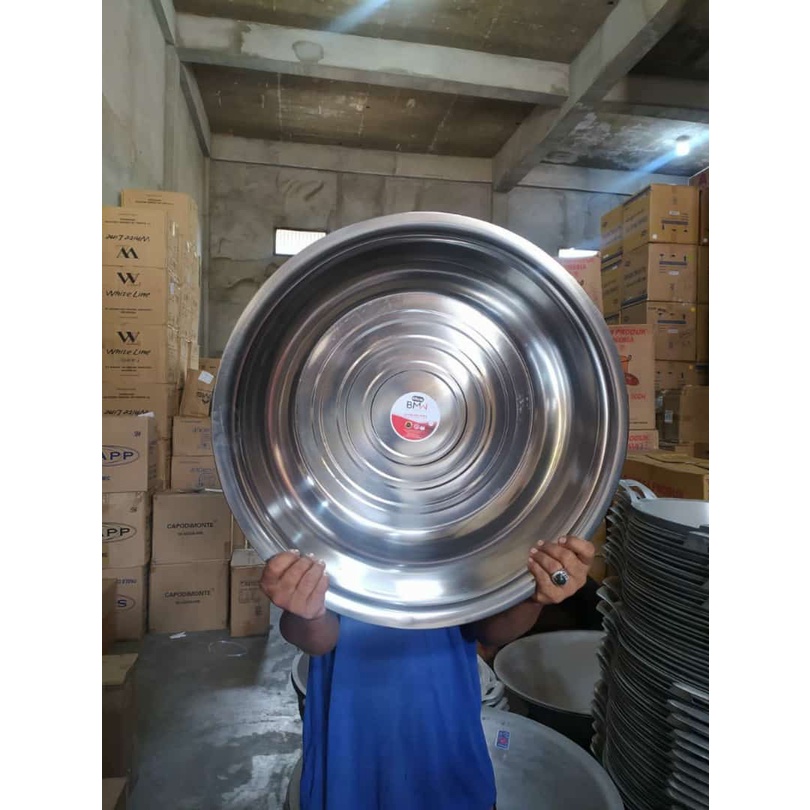 Jual Baskom BMW stainless stell 60cm | Shopee Indonesia