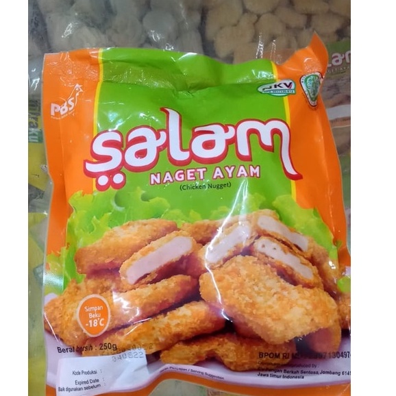 Jual SALAM Naget Ayam (Chicken Nugget) 250gr | Shopee Indonesia