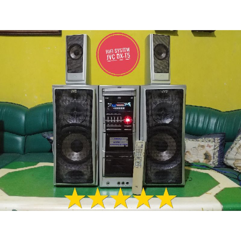 Jual Sakset Hifi System JVC DX-T5 sdh dts mantap Preloved | Shopee ...