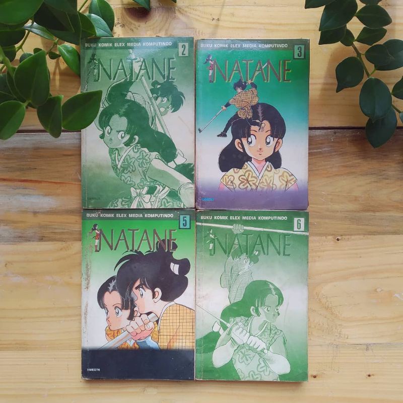 Jual Set Komik Natane No 2 3 5 6 Original Bekas Preloved Second Mitsuru ...