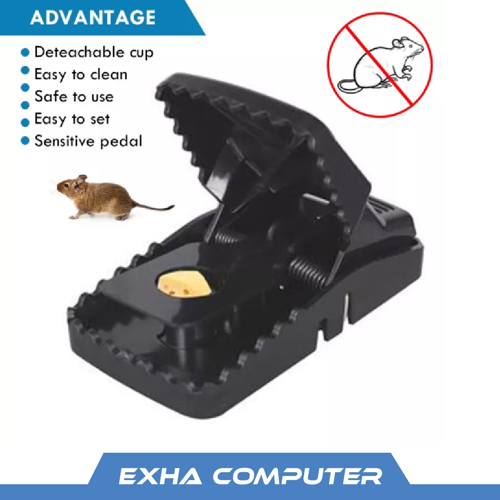 Jual Perangkap Jebakan Tikus Plastik Kuat, Murah dan Praktis | Shopee ...