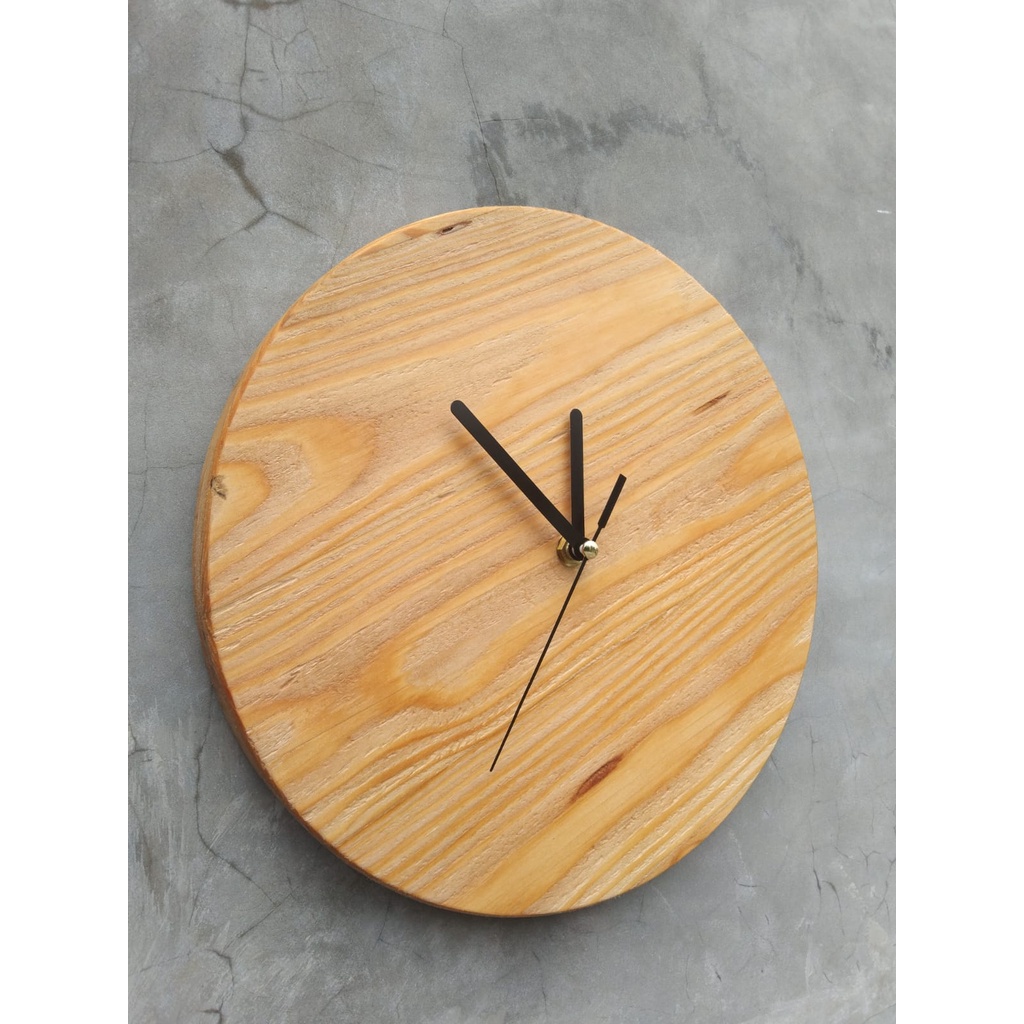 Jual Jam Dinding Kayu Minimalis Aesthetic / Jam Dinding Vintage Unik ...
