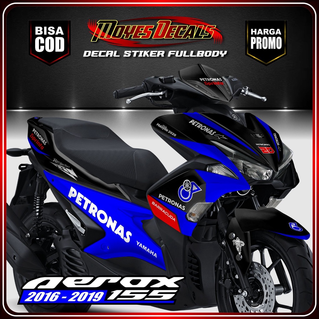Jual (Terbaru) Decal Aerox 155 Old Sticker Fullbody Motor Aerox 155 ...