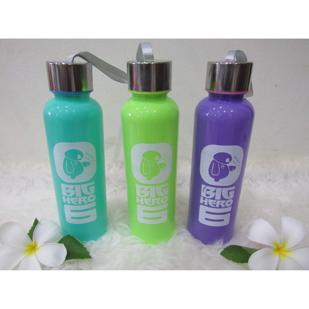 Jual YB BOTOL MINUM PLASTIK TEBAL BIG HERO BOTOL MINUM BOTOL INFUSER MY ...
