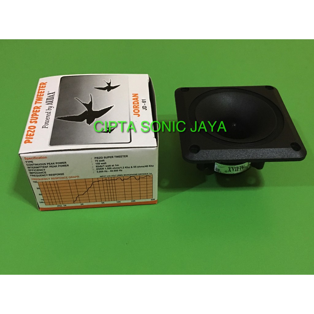 Jual (JUAL ECERAN) Speaker Tweter walet audax jordan JD61 / JD 61 ...
