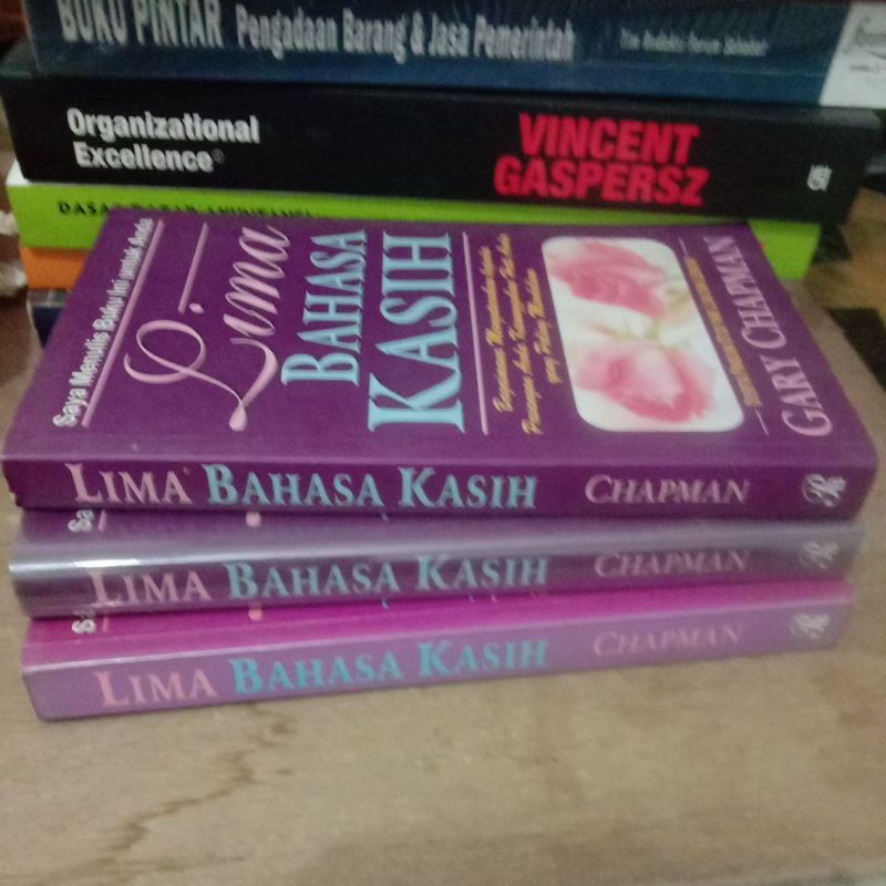 Jual Lima bahasa kasih chapman ori | Shopee Indonesia