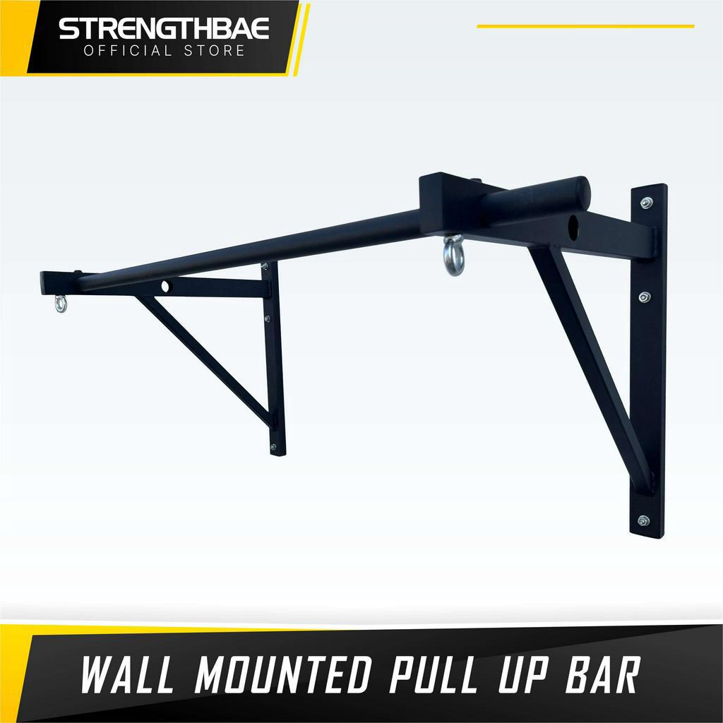 Jual Wall Mount Pull Up Bar STRENGTHBAE Pullup Wall Mounted Dinding ...