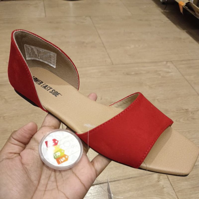 Jual PAYLESS FLATSHOES WANITA BY LOWER EAST SIDE - JIMI RED 195505 ...