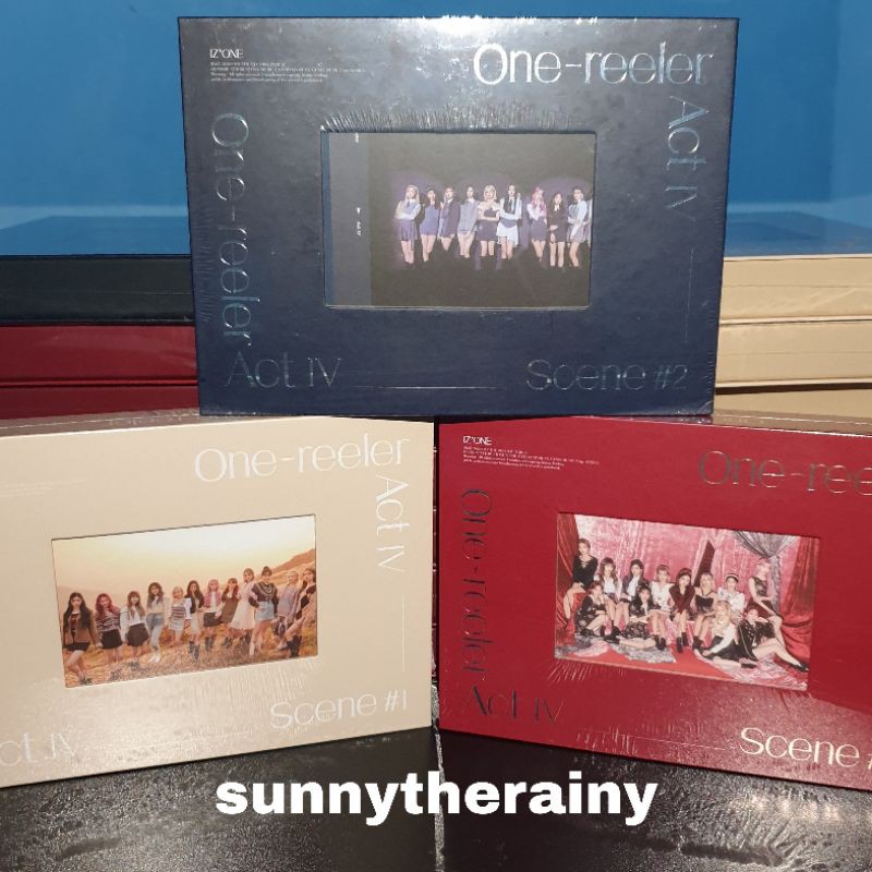 Jual [SEALED] IZ*ONE 4th Mini Album - One-Reeler / Act IV READY STOCK IZONE IZ ONE Onereeler One ...