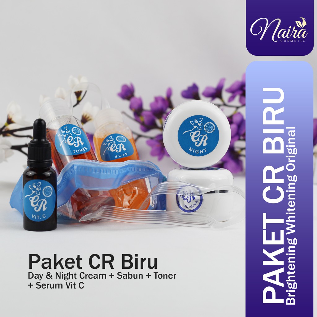 Jual CR Biru / Cream CR Biru Asli / Paket Cream CR Biru Original / Best ...