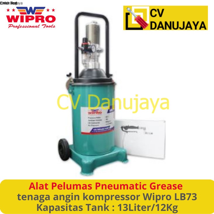 Jual Air Lubricator Grease Pelumas Pompa Oli Kapasitas 18Kg 18 Liter ...