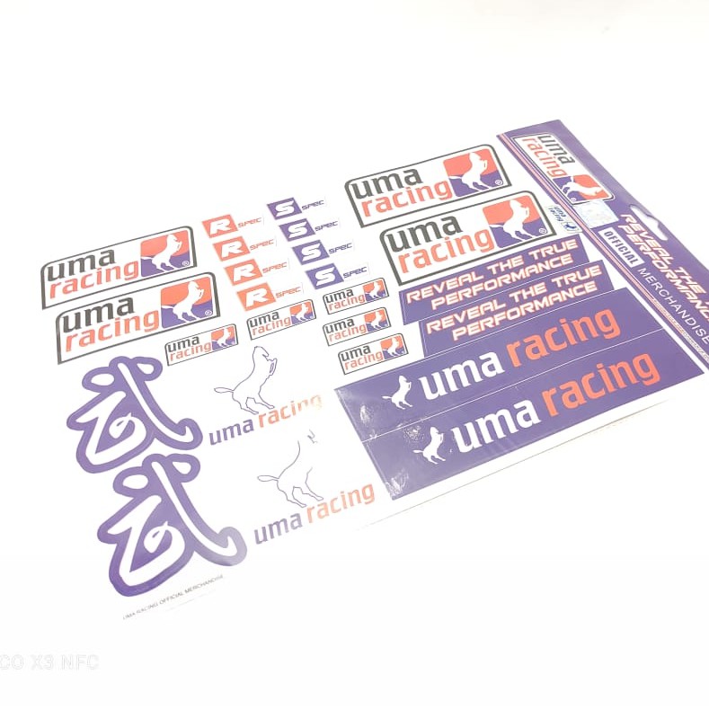 Jual STICKER STIKER UMA RACING OFFICIAL ORIGINAL 100% | Shopee Indonesia