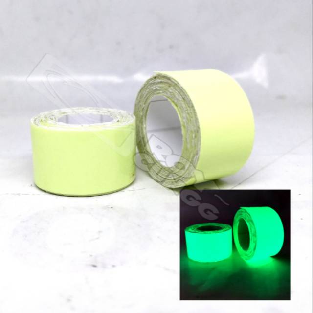 Jual lakban / isolasi / sticker GID (luminous) | Shopee Indonesia