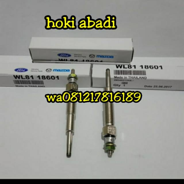 Jual Busi pijar pemanas ford ranger ford everest 2500CC . 2990CC ...