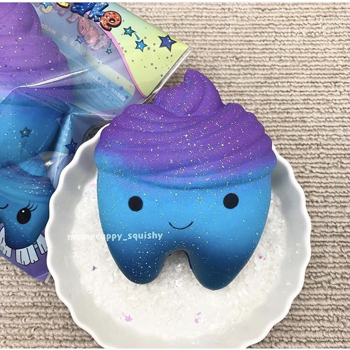 Jual Squishy licensed galaxy tooth by sanqielan (squishy gigi galaksi ...