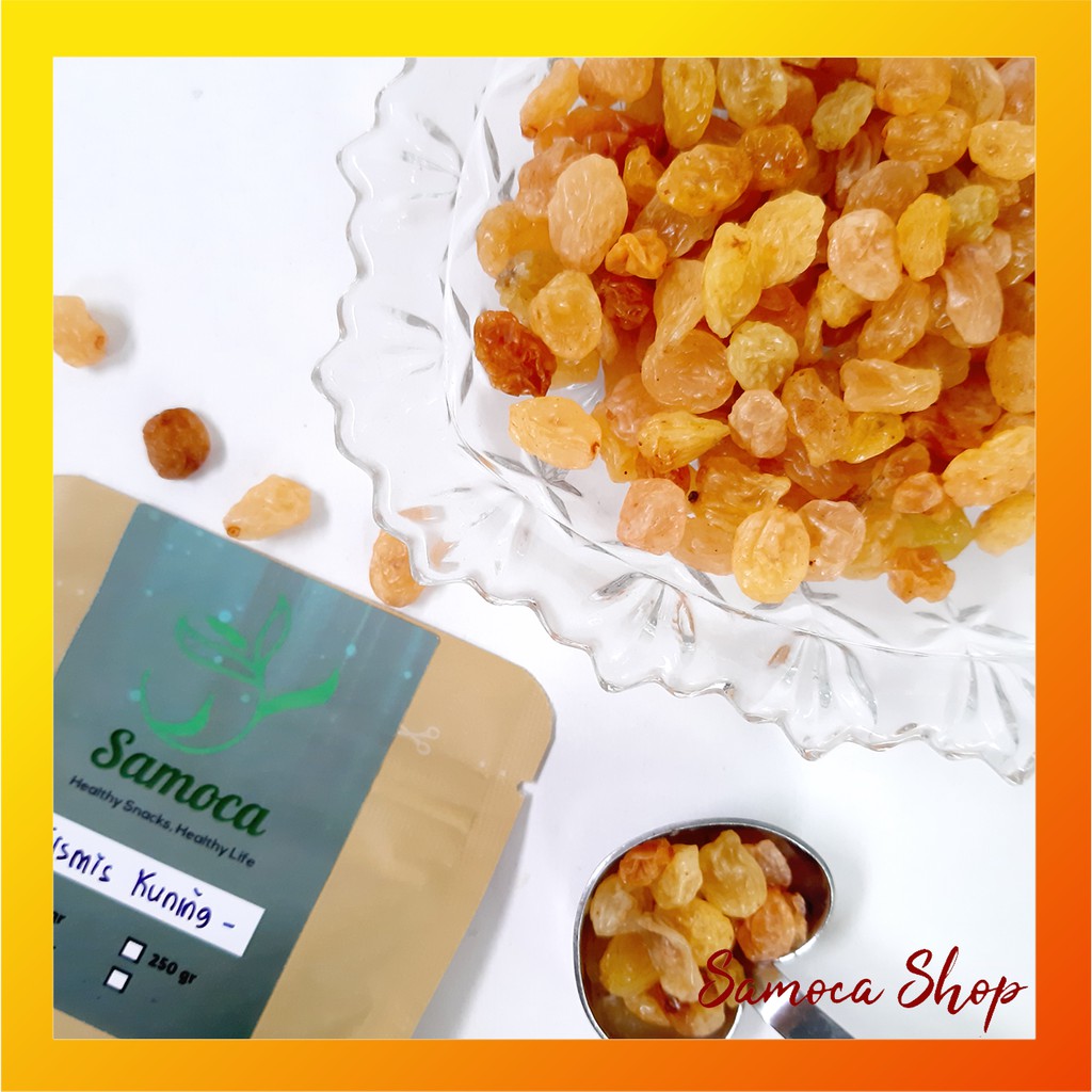 Jual Dried Golden Raisin Kismis Premium Cemilan Sehat Kemasan 1kg ...