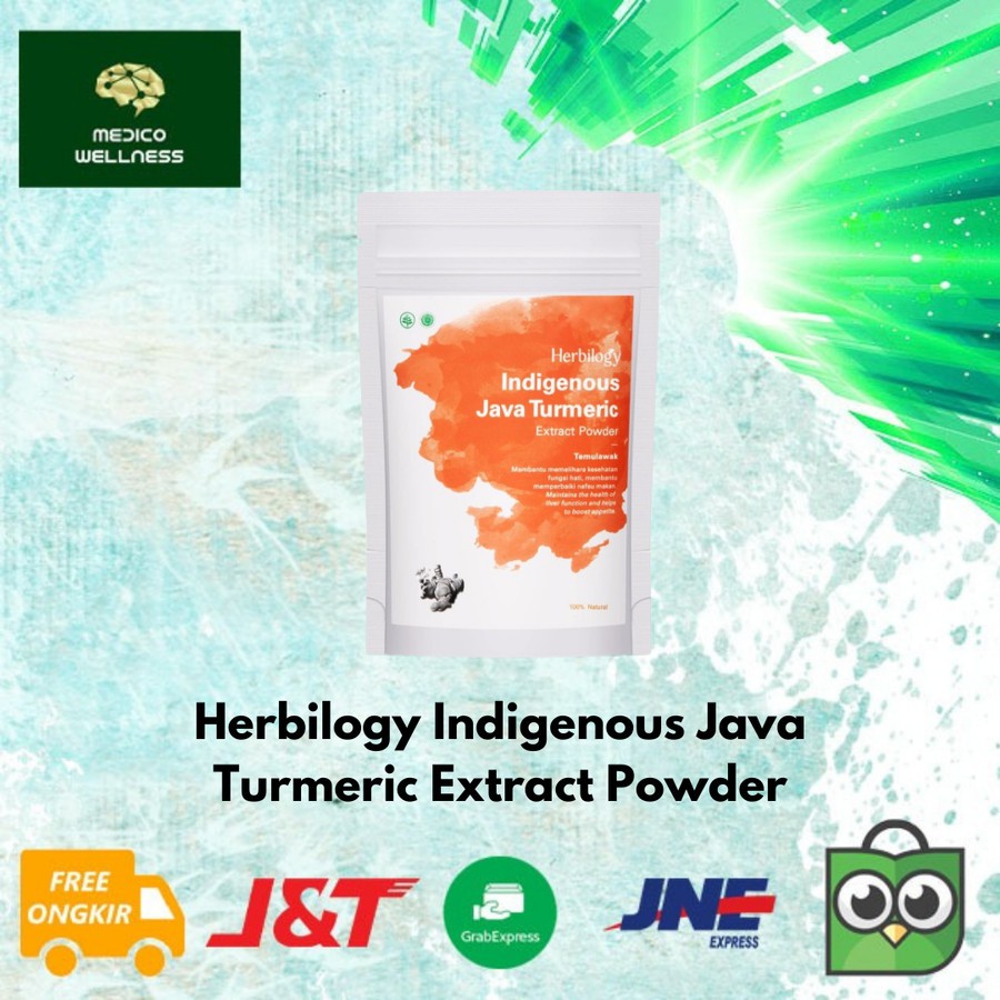 Jual Herbilogy Indigenous Java Turmeric Extract Powder | Shopee Indonesia