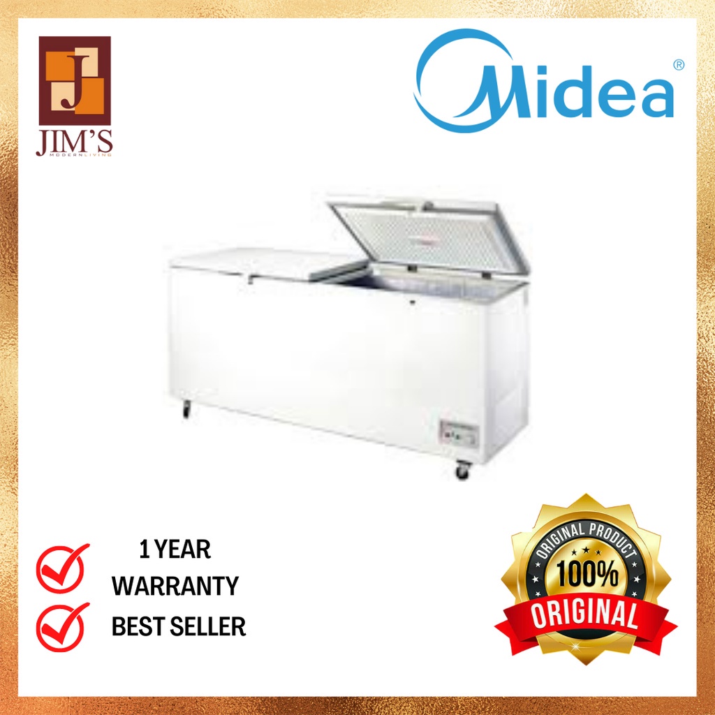 Jual MIDEA FREEZER BOX HD680C CHEST FREEZER 600L | Shopee Indonesia