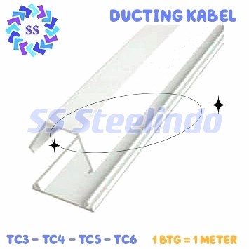 Jual LIST DUCTING KABEL - COVER PELINDUNG KABEL LISTRIK (TC-3 TC-4 TC-5 ...