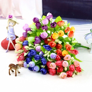 Jual [NEW] Buket Bunga Mawar Rose Mini Flower Daisy Bunga Kuncup Hias ...