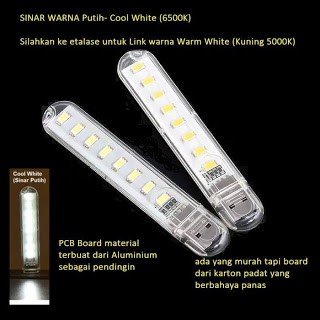 Jual lampu led stick 8 mata led terang | Shopee Indonesia