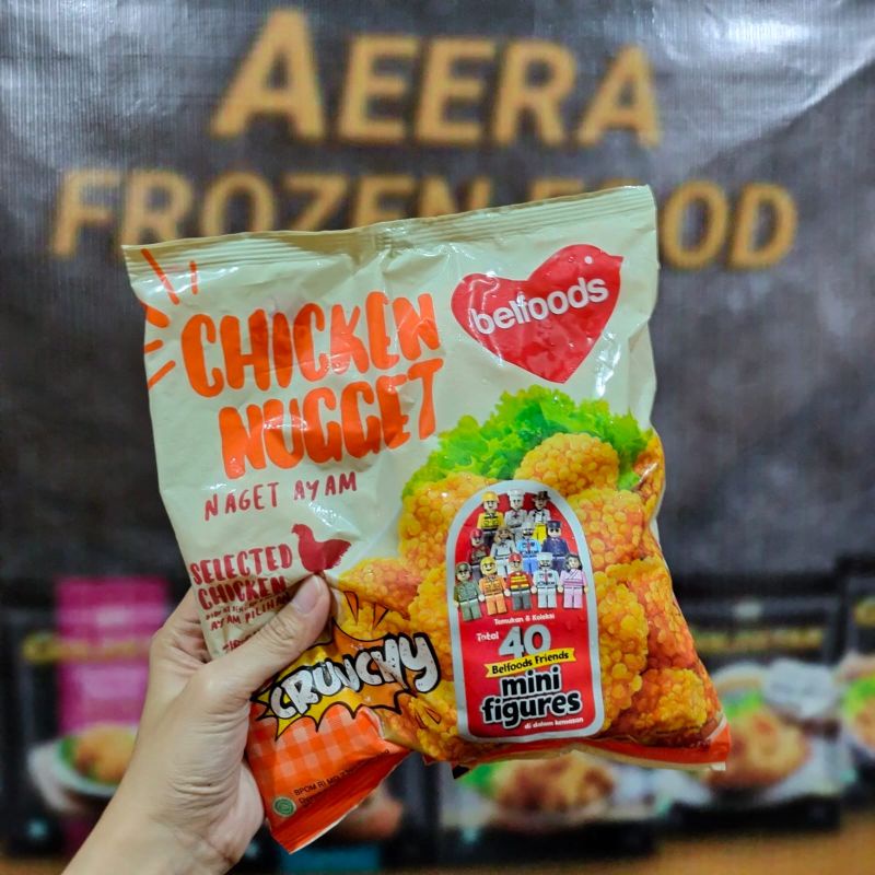 Jual Belfoods Favorite Chicken Nugget Crunchy 500Gr | Shopee Indonesia